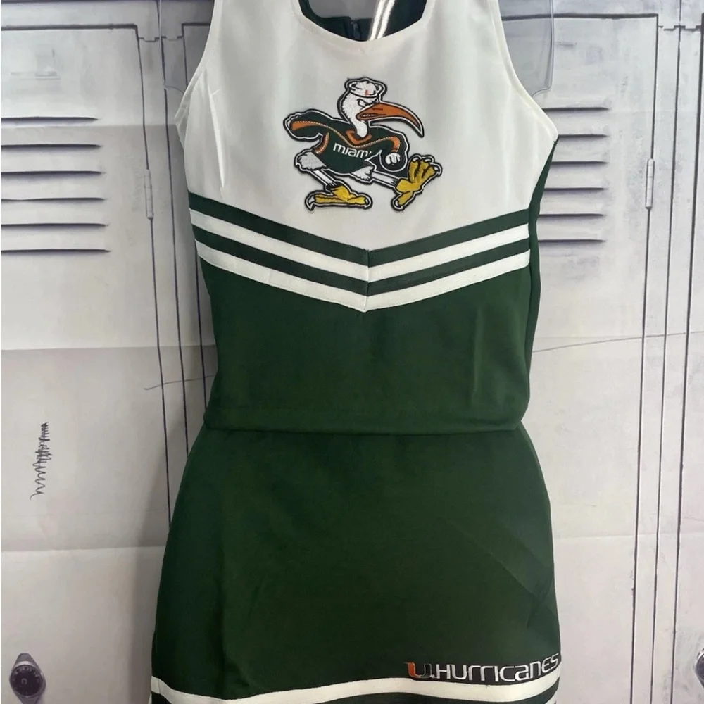 Skirts | Cheerleading Uniform Miami Hurricanes | Poshmark